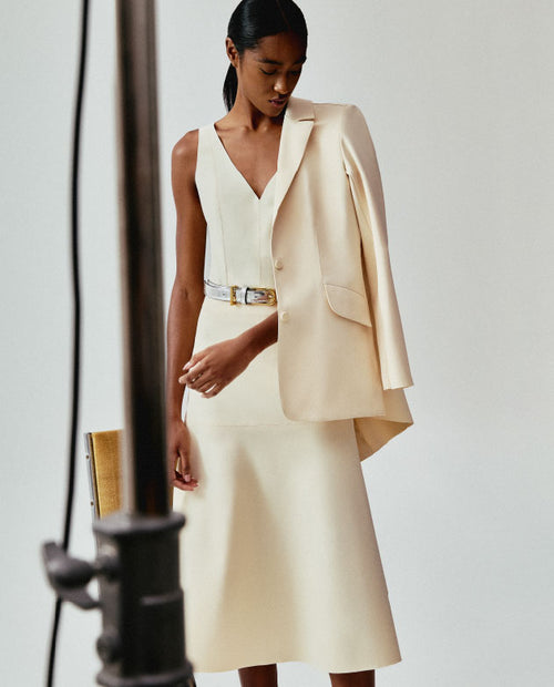 Blazer Lafort Acinturado Leah Technoblock® Neutro